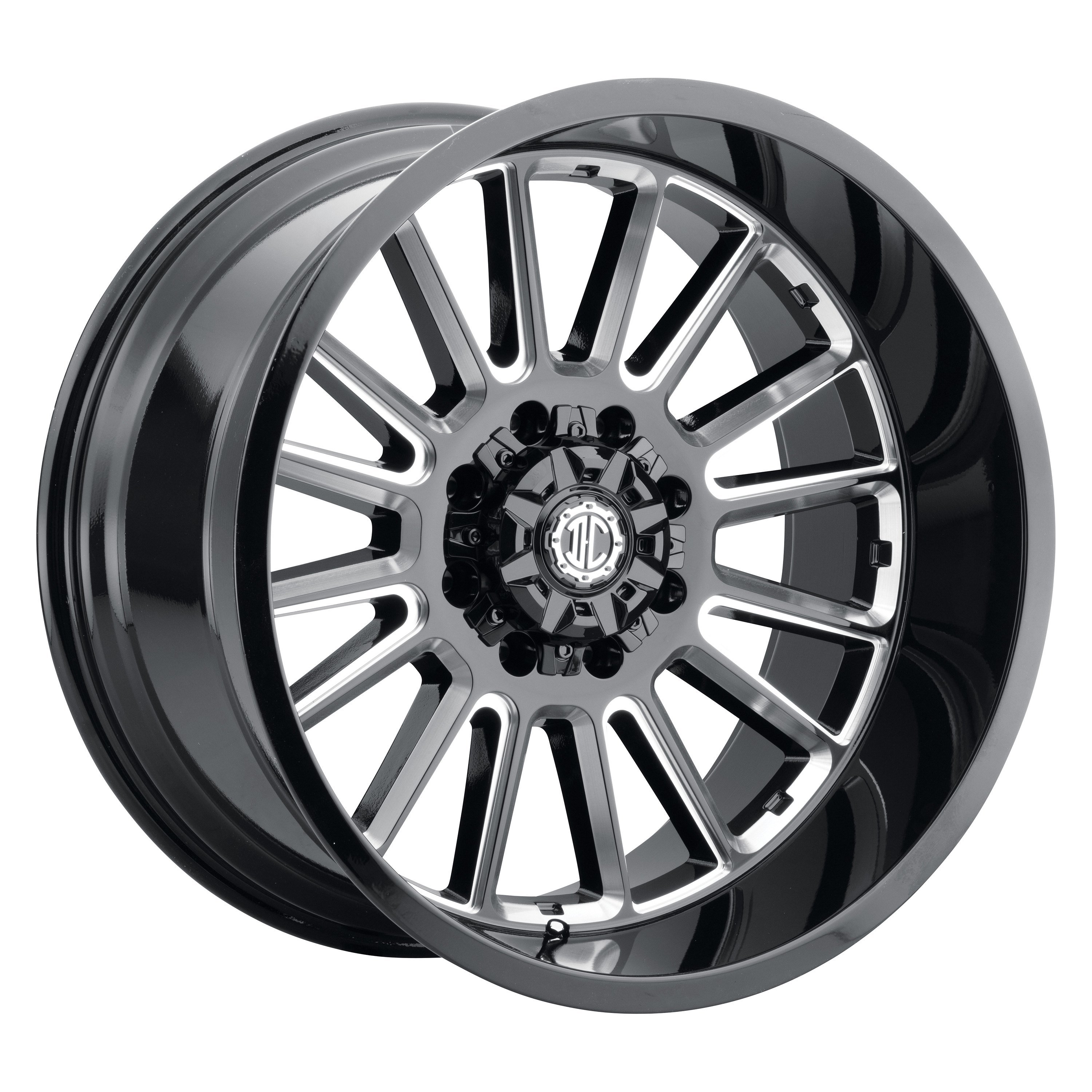 XTREME® NX-28 Wheels - Midnight Black with Military Milling Rims