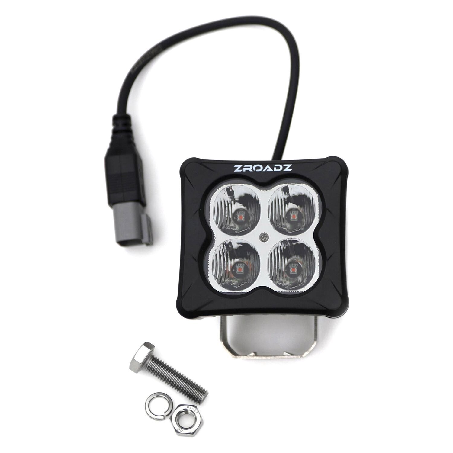 ZROADZ® - G2 Series Pedestal Mount 3" Square LED Lights